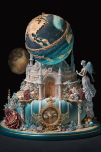 #Stunning AI wedding cakes you have never seen before