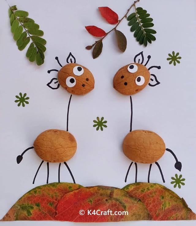 Beautiful Best Leaf craft art ideas for your kid and adults