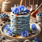 How to make Butterfly Pea Flower Pancakes ‣ Sincere Whisper